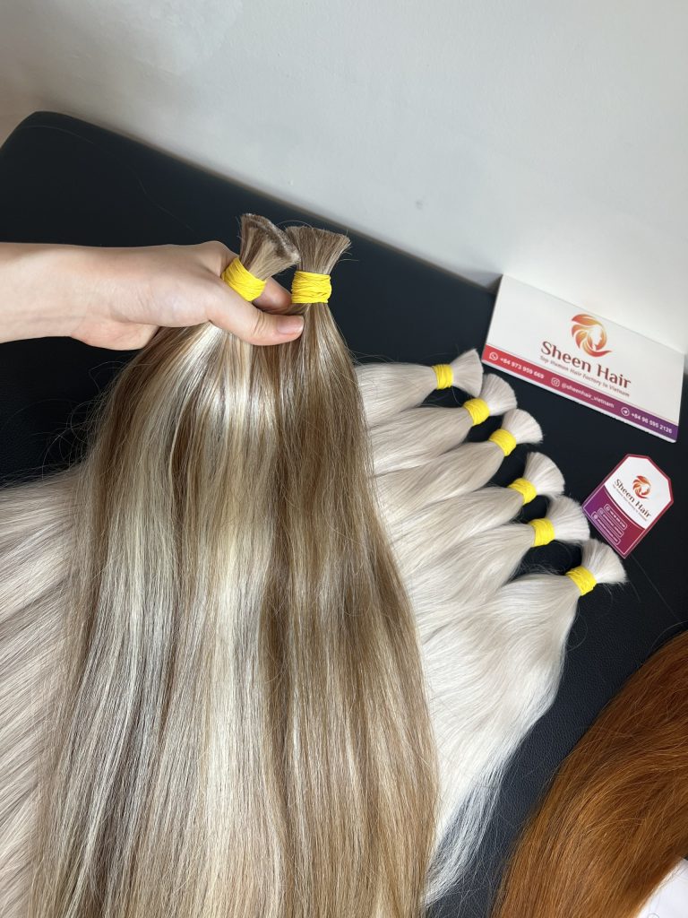 Premium Bulk Bundle Hair Extensions: Effortless Volume, Sun-Kissed ...